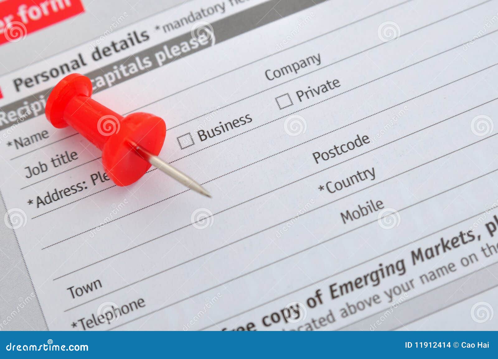 Darwing Pin and Survey Sheet Stock Photo - Image of drawing, survey ...