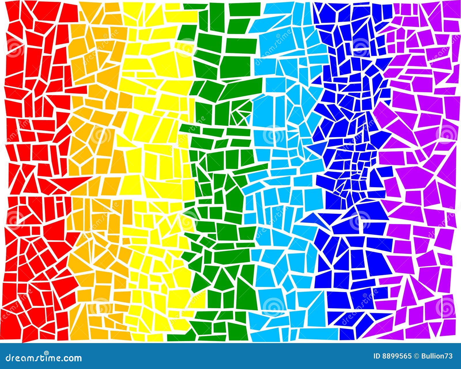 Das abstrakte Mozaic vektor abbildung. Illustration von dekor - 8899565