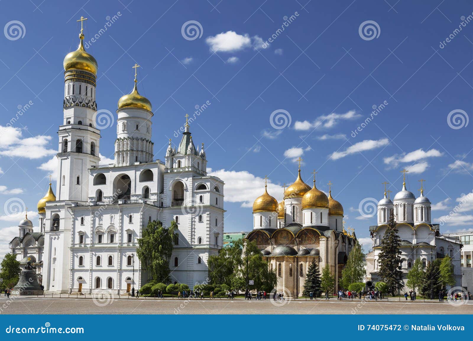 Das Architekturensemble Des Moskaus Der Kreml Stockfoto - Bild von ...