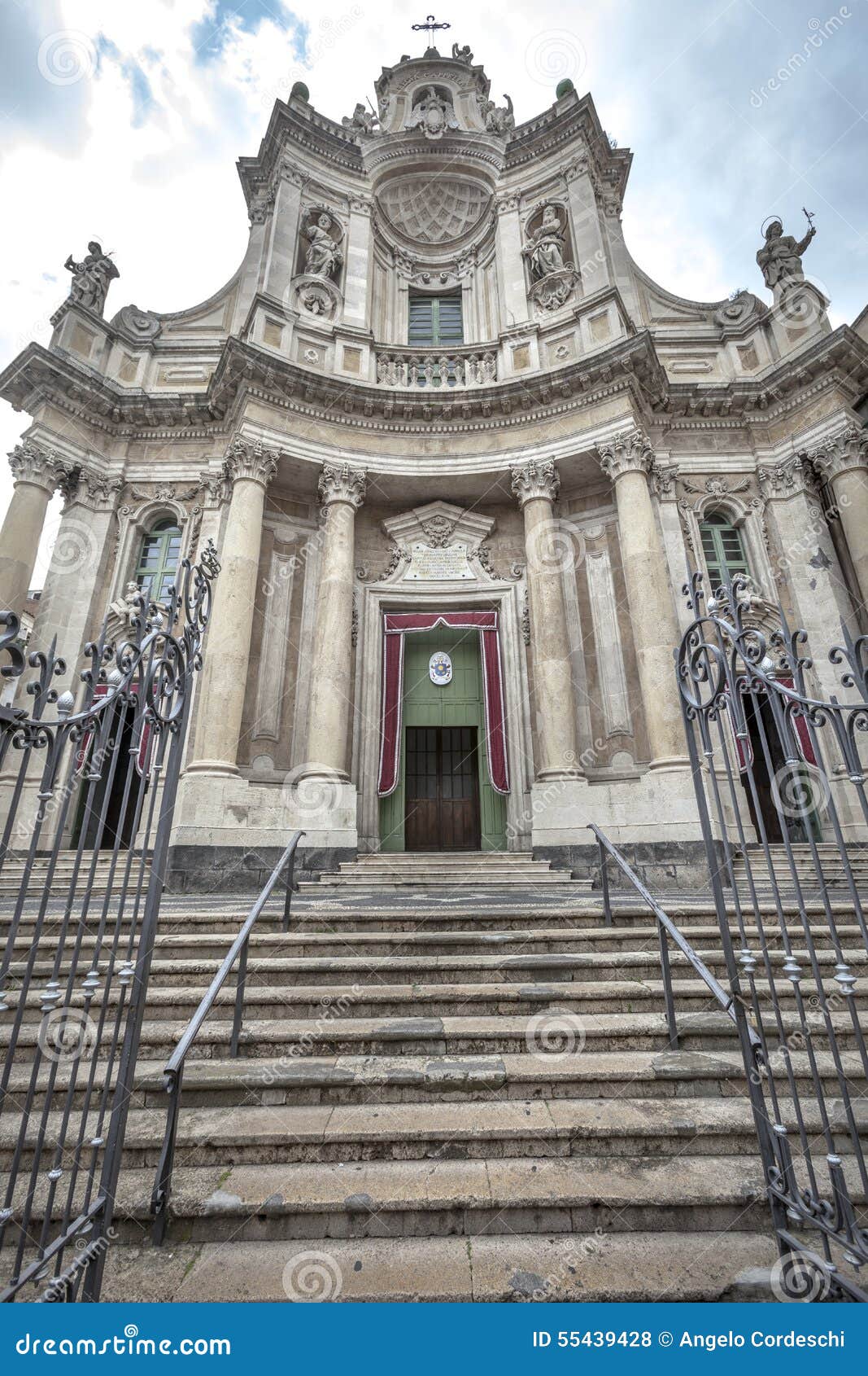 Das Basilika Della Collegiata, Catania Italien Redaktionelles Stockfoto ...