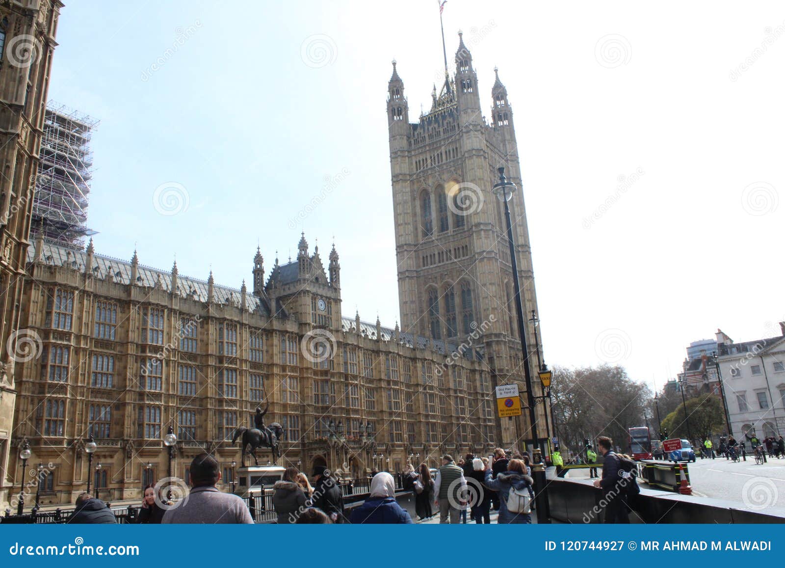 Das Britische Parlament in London Redaktionelles Stockfotografie ...