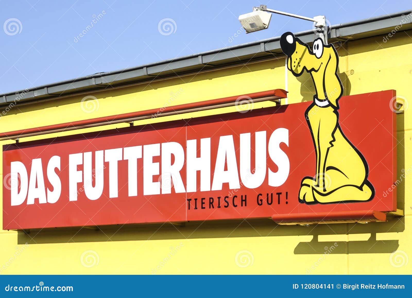 DAS FUTTERHAUS logo zdjęcie editorial. Obraz złożonej z logo - 120804141