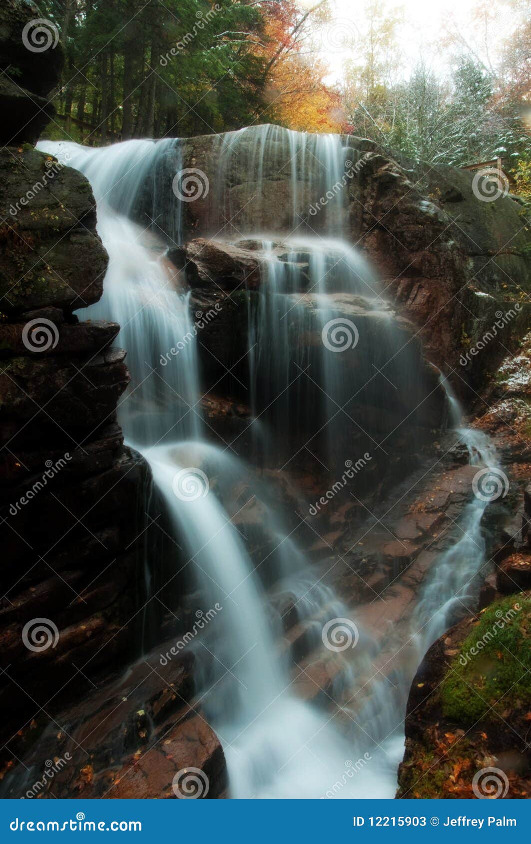 Das Gerinne stockbild. Bild von wasserfälle, klippen - 12215903