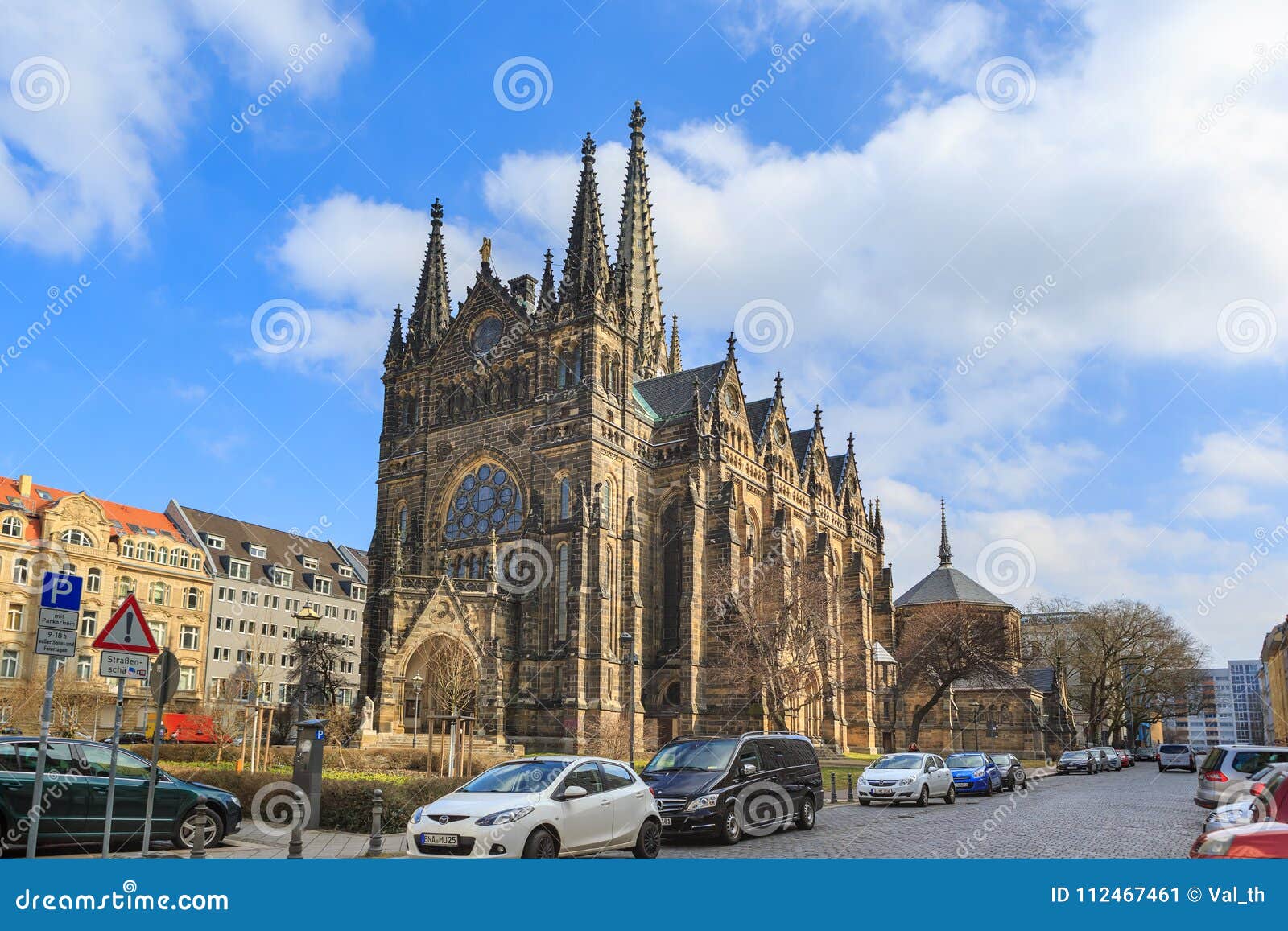 Das Peterskirche Von Leipzig Redaktionelles Foto - Bild von aufsatz ...