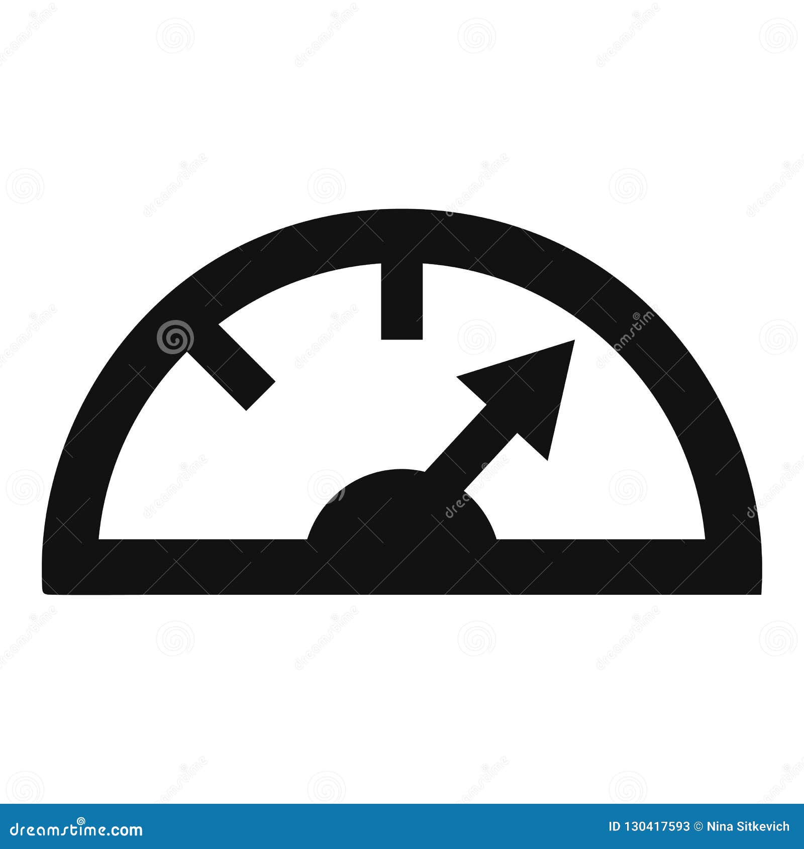 Dash Board Icon, Simple Style Stock Vector - Illustration of index ...