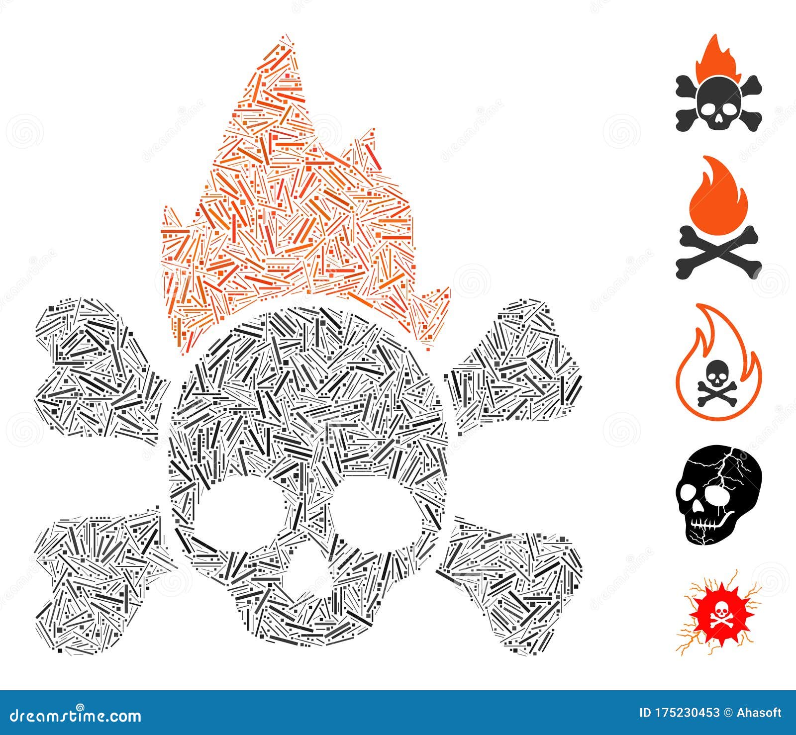 Icon Of Hellfire - Vector Iconic Design | CartoonDealer.com #100845164