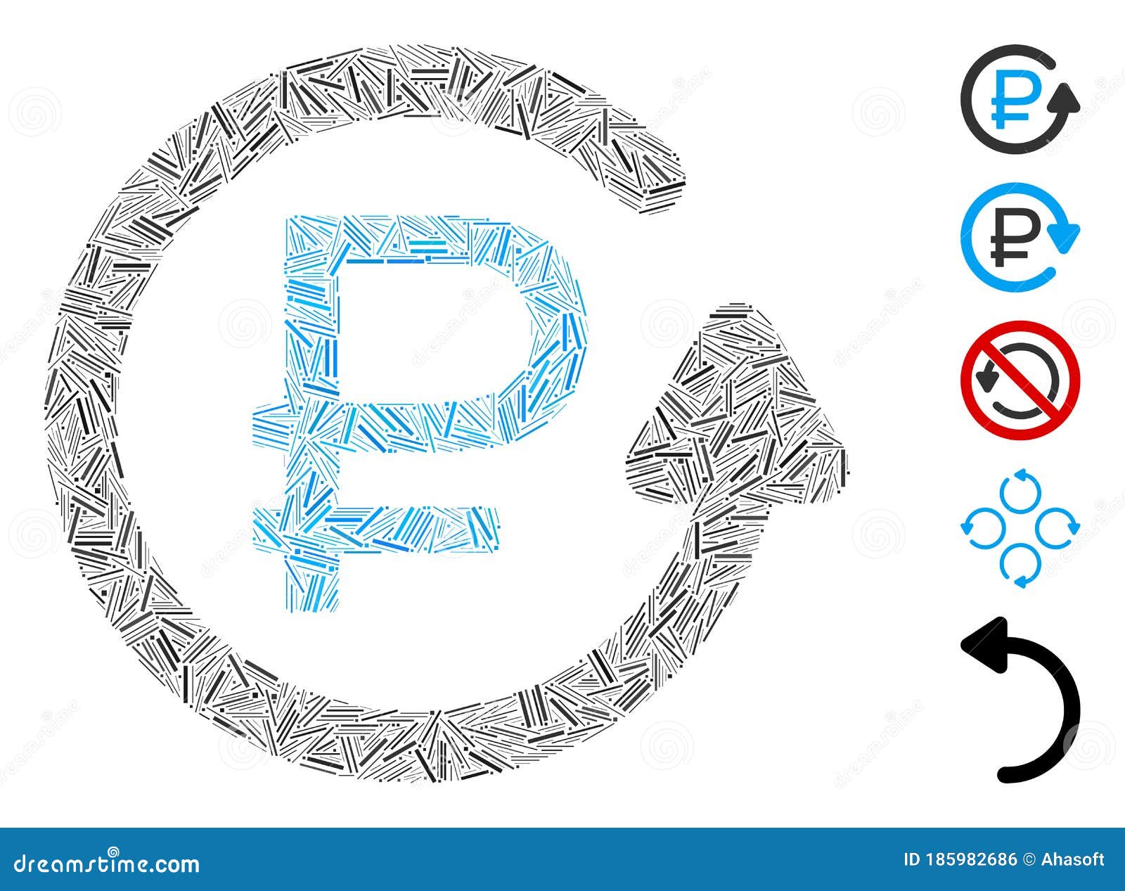 Chargeback Won Icon Symbol, Return South Korea Money Isolated On White ...
