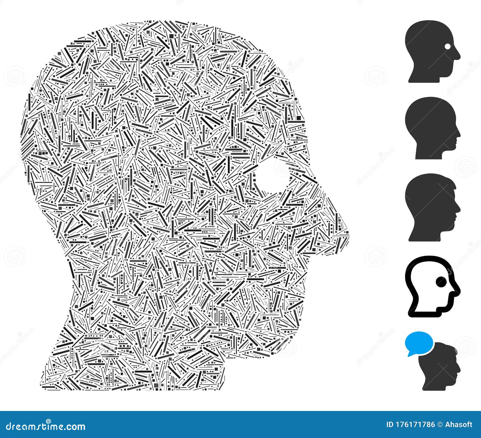 Silent Head Stock Illustrations – 977 Silent Head Stock Illustrations ...