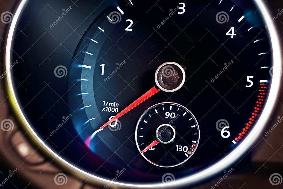 Dash panel stock photo. Image of consumption, arrow, kilometer - 12712930