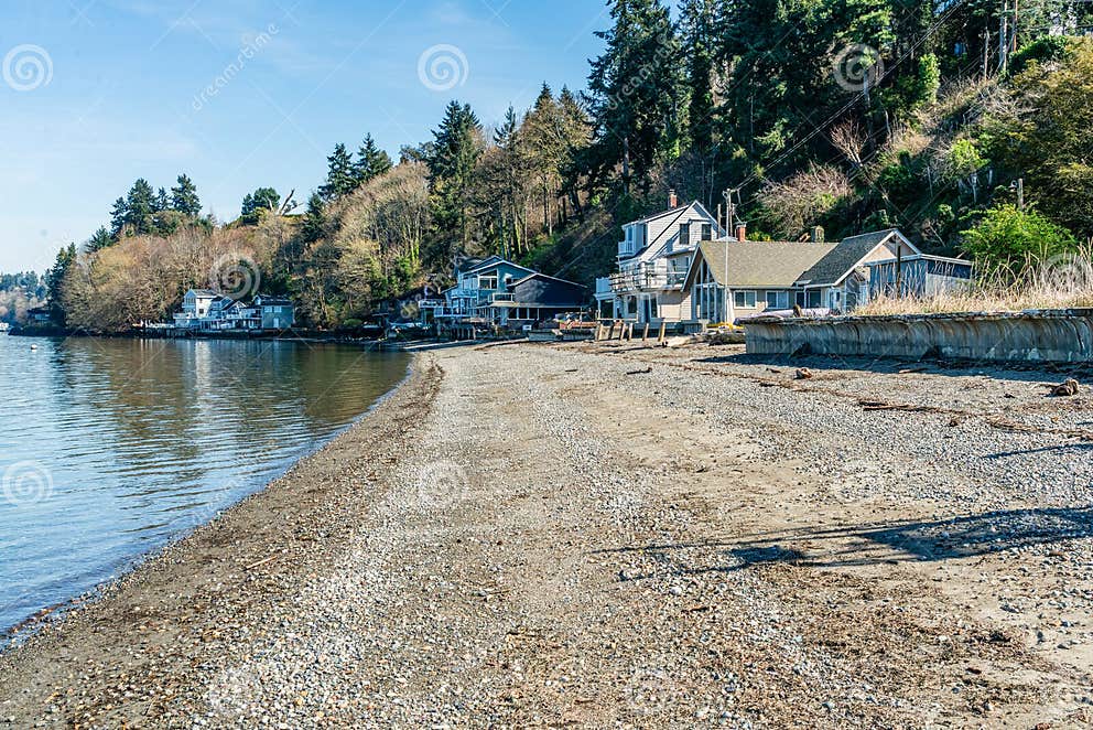 Dash Point View Homes 4 stock photo. Image of point - 316156156