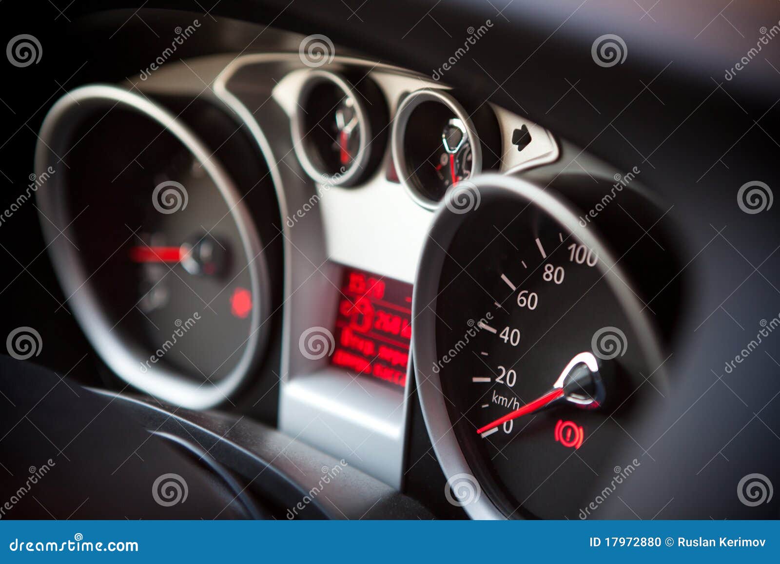 Dashboard stock photo. Image of control, auto, illuminated - 17972880