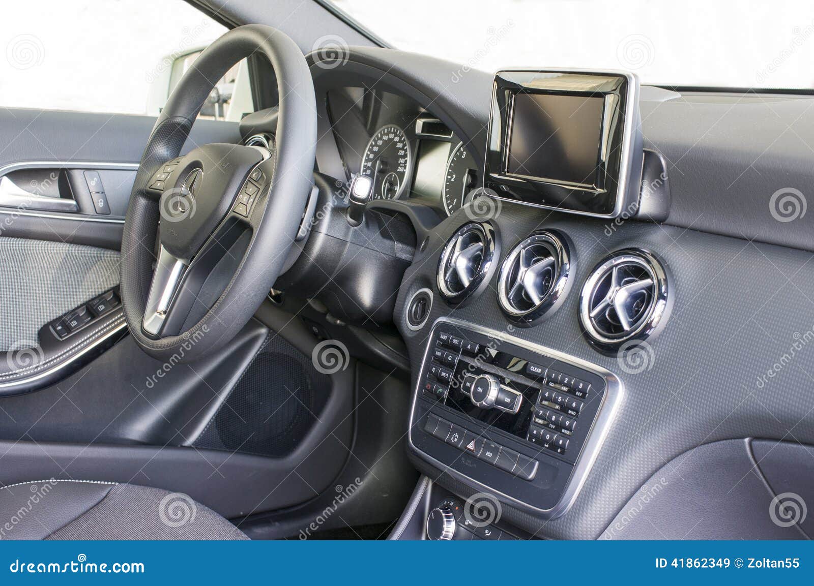 Dashboard of a Car. stock image. Image of business, oldtimer - 41862349