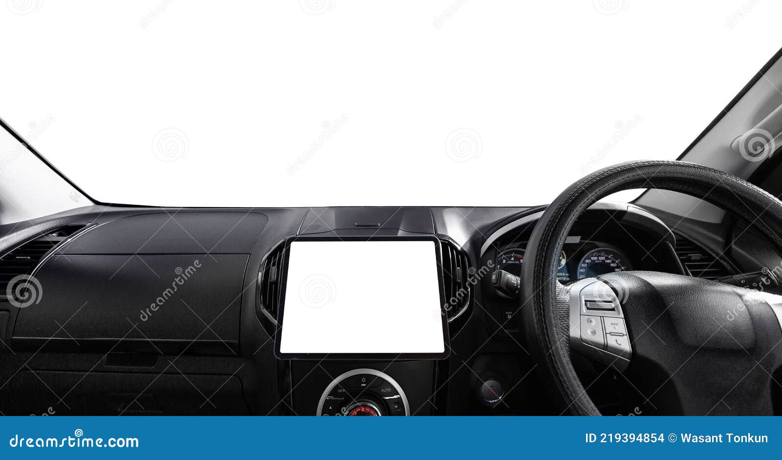 Dashboard car console stock photo. Image of automobile - 219394854