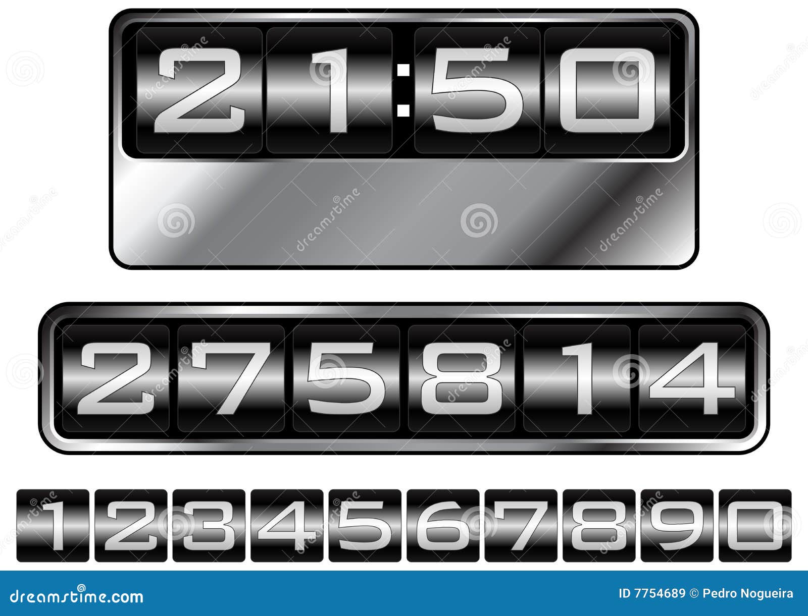 Dashboard counter stock vector. Illustration of miles - 7754689