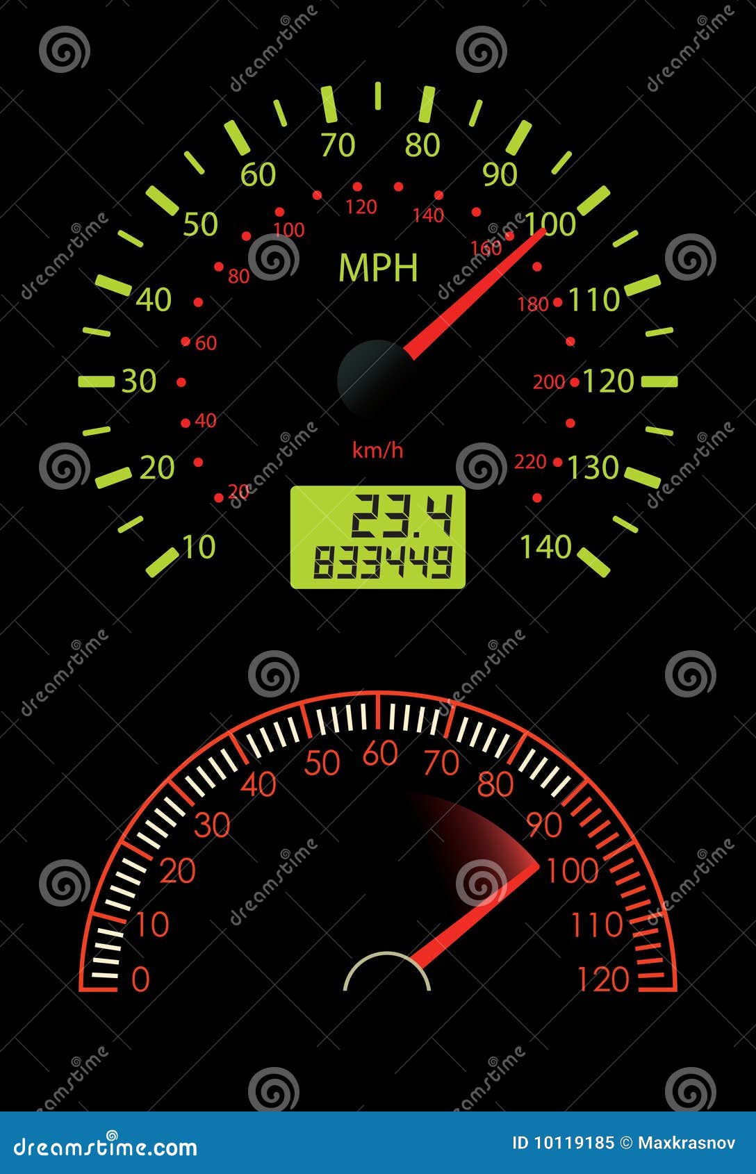 Vector Car Dashboard Square Icon | CartoonDealer.com #20444549