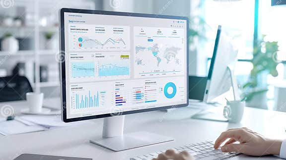 Dashboard Displaying Document Management Technology with Comprehensive ...