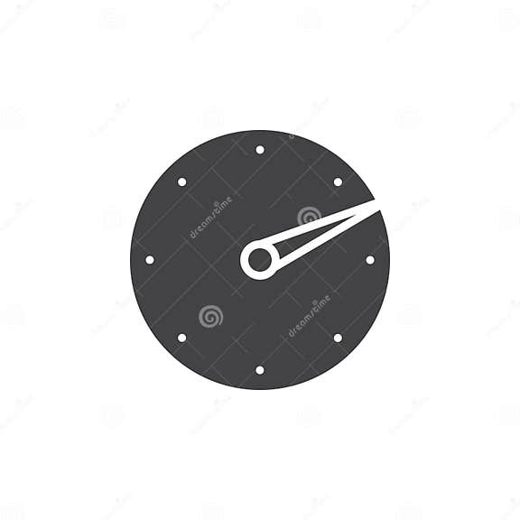 Dashboard Icon Flat Simple Outline Set Stock Illustration ...