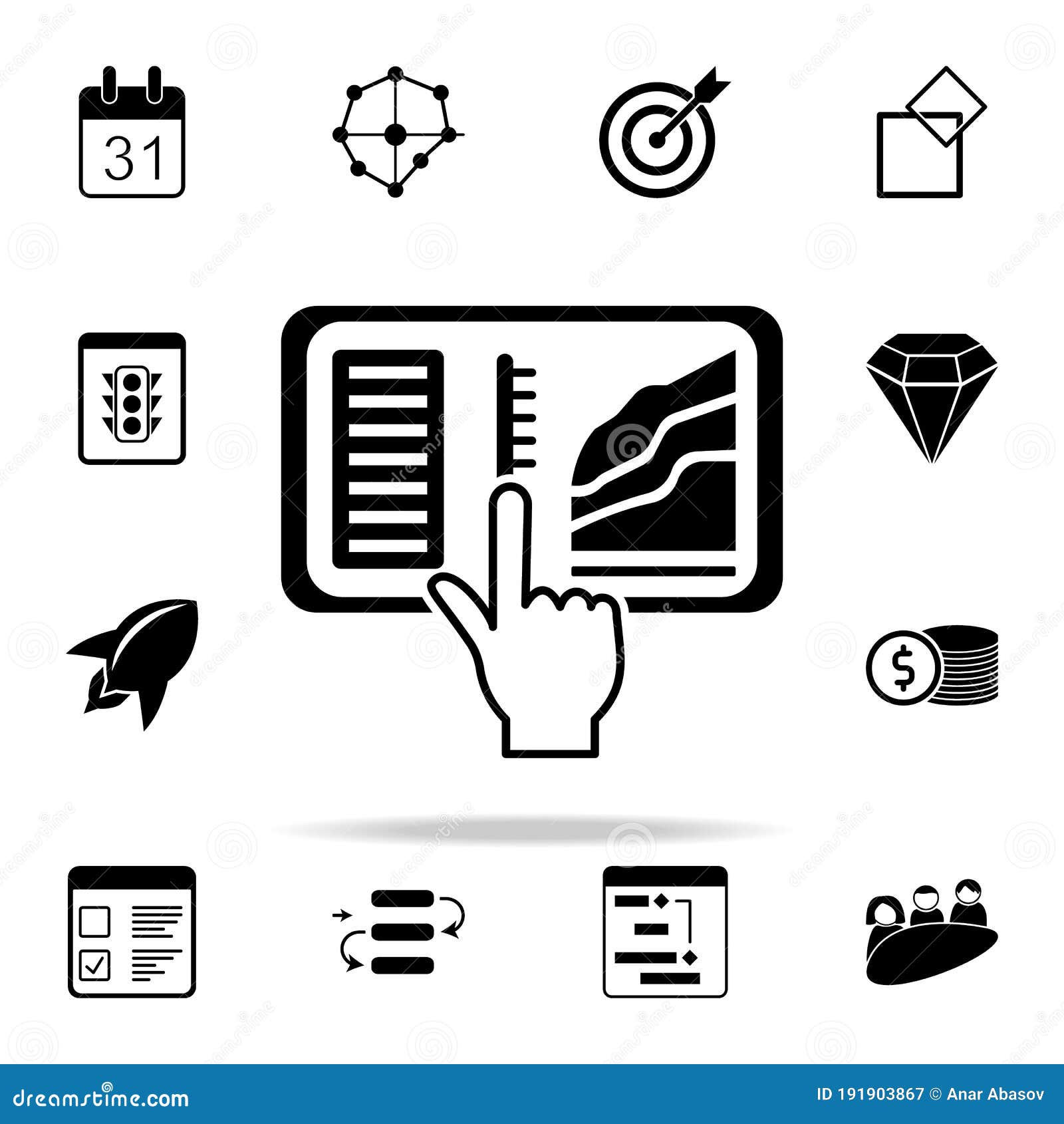 Dashboard Icon. Software Development Icons Universal Set for Web and ...