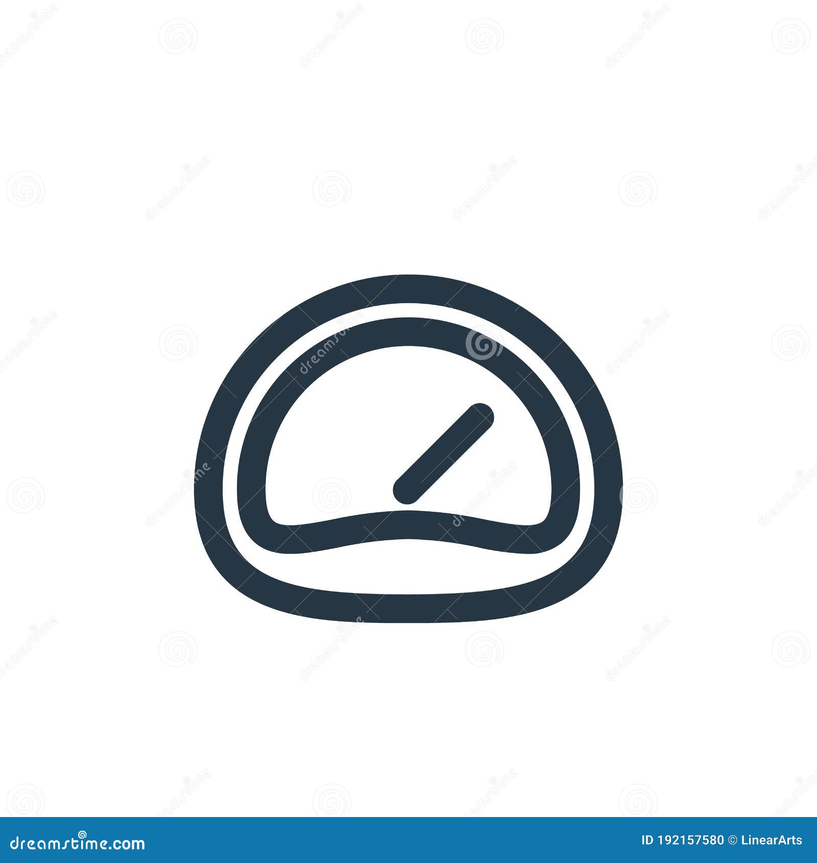 Dashboard Icon Vector from User Interface Concept. Thin Line ...