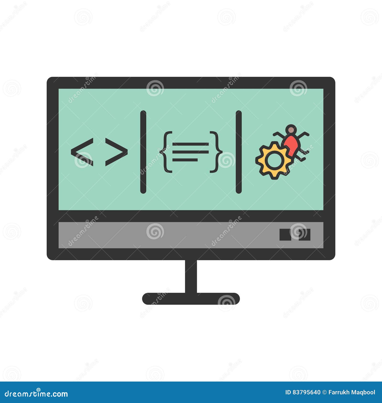 Dashboard stock vector. Illustration of homepage, computer - 83795640