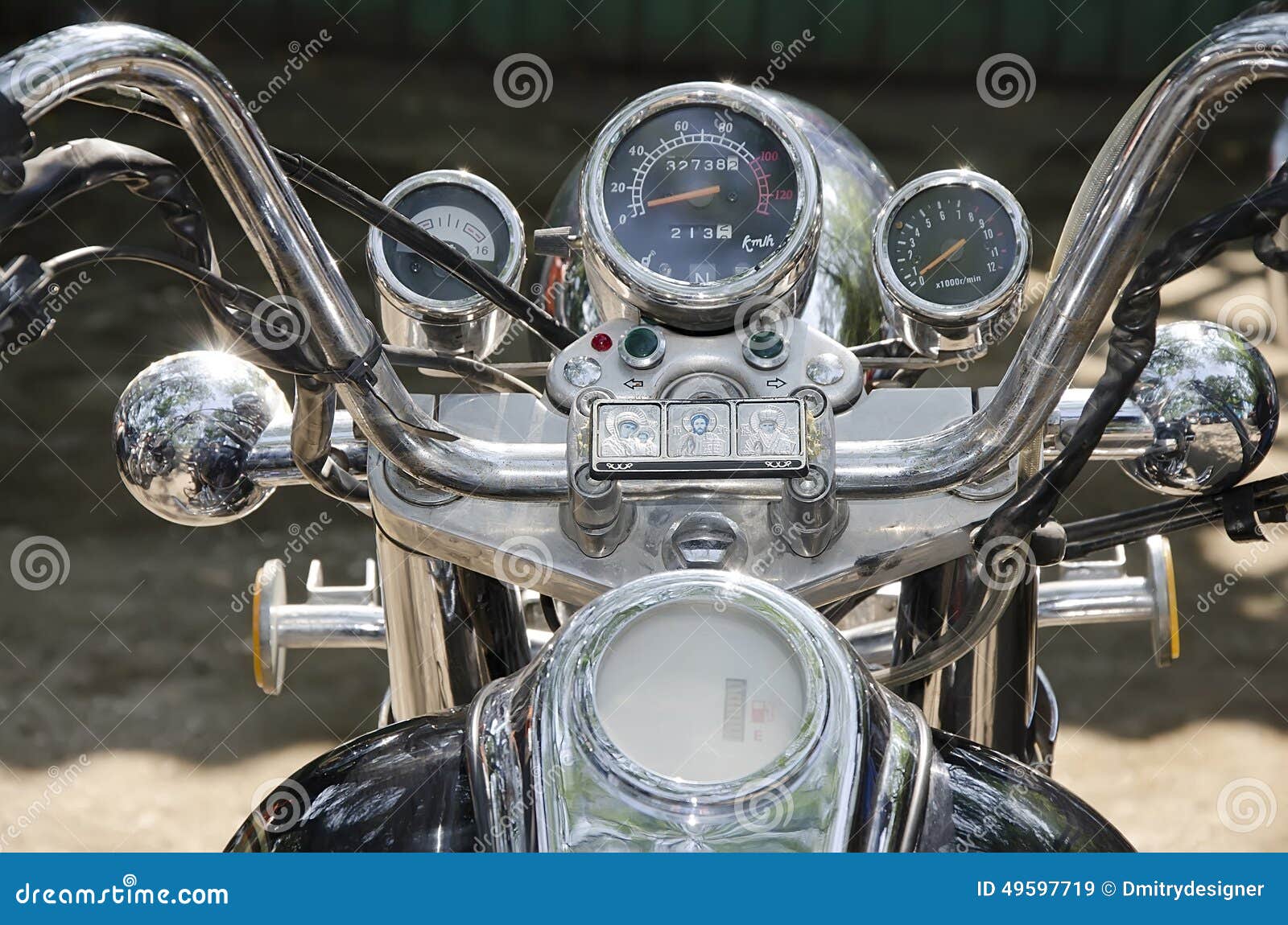 Dashboard motorcycle stock image. Image of dashboard - 49597719