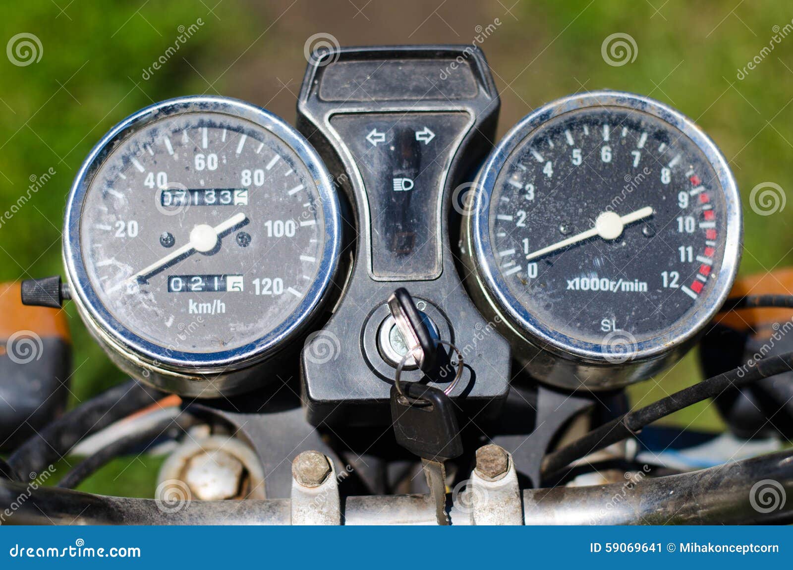 Dashboard Motorcycle Royalty-Free Stock Image | CartoonDealer.com #29831938