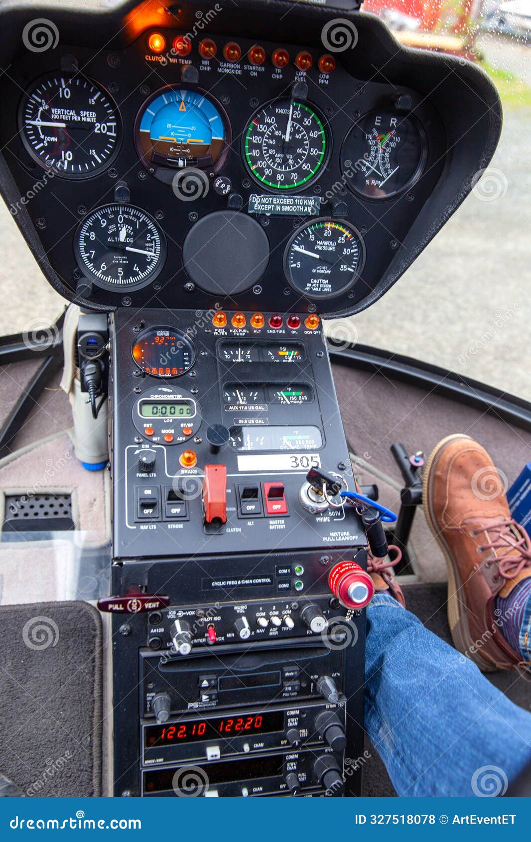 Dashboard Panel In Helicopter Cockpit Editorial Image | CartoonDealer ...