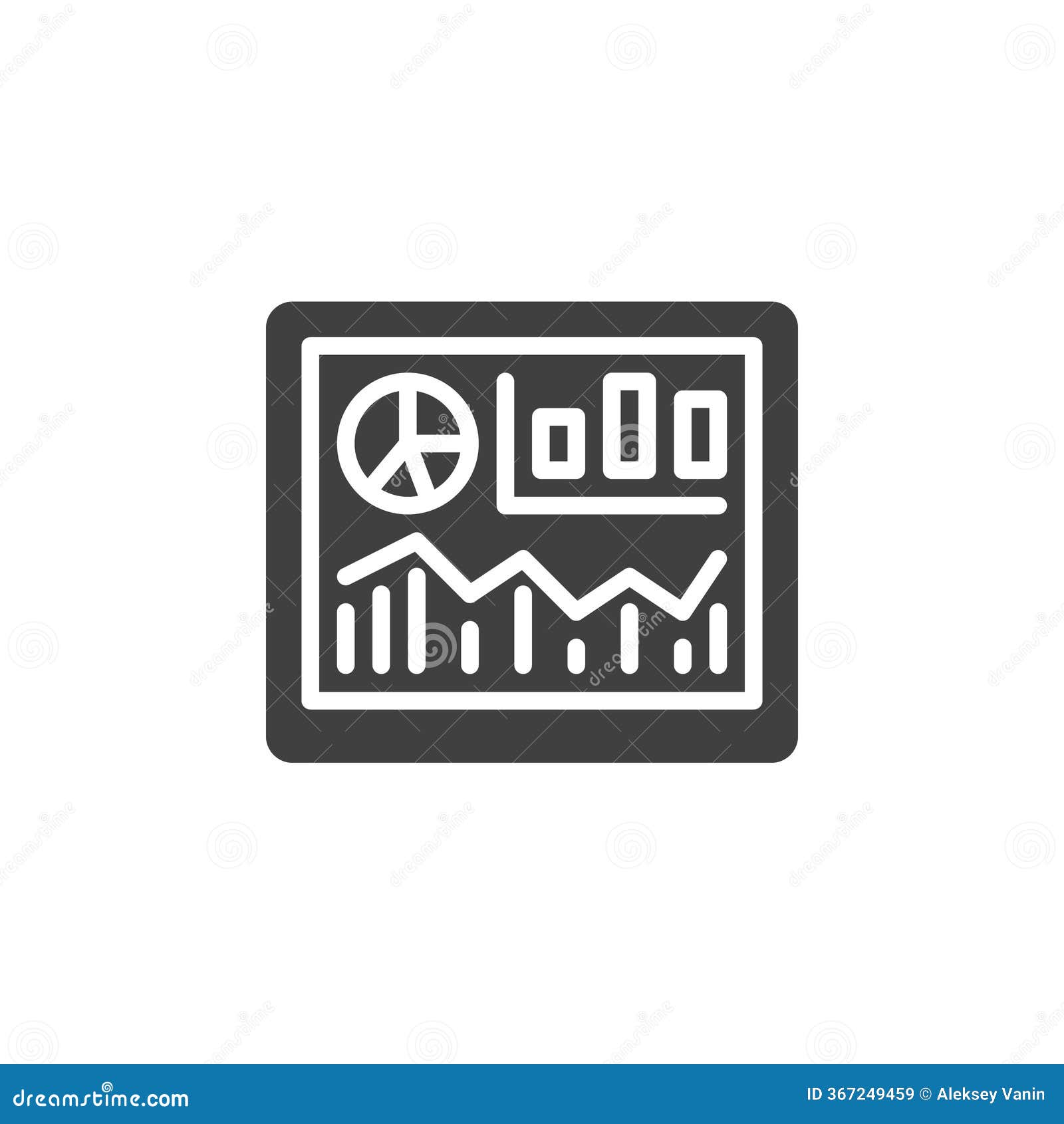 Performance Metrics A Vector Depicting A Strategist Reviewing A ...