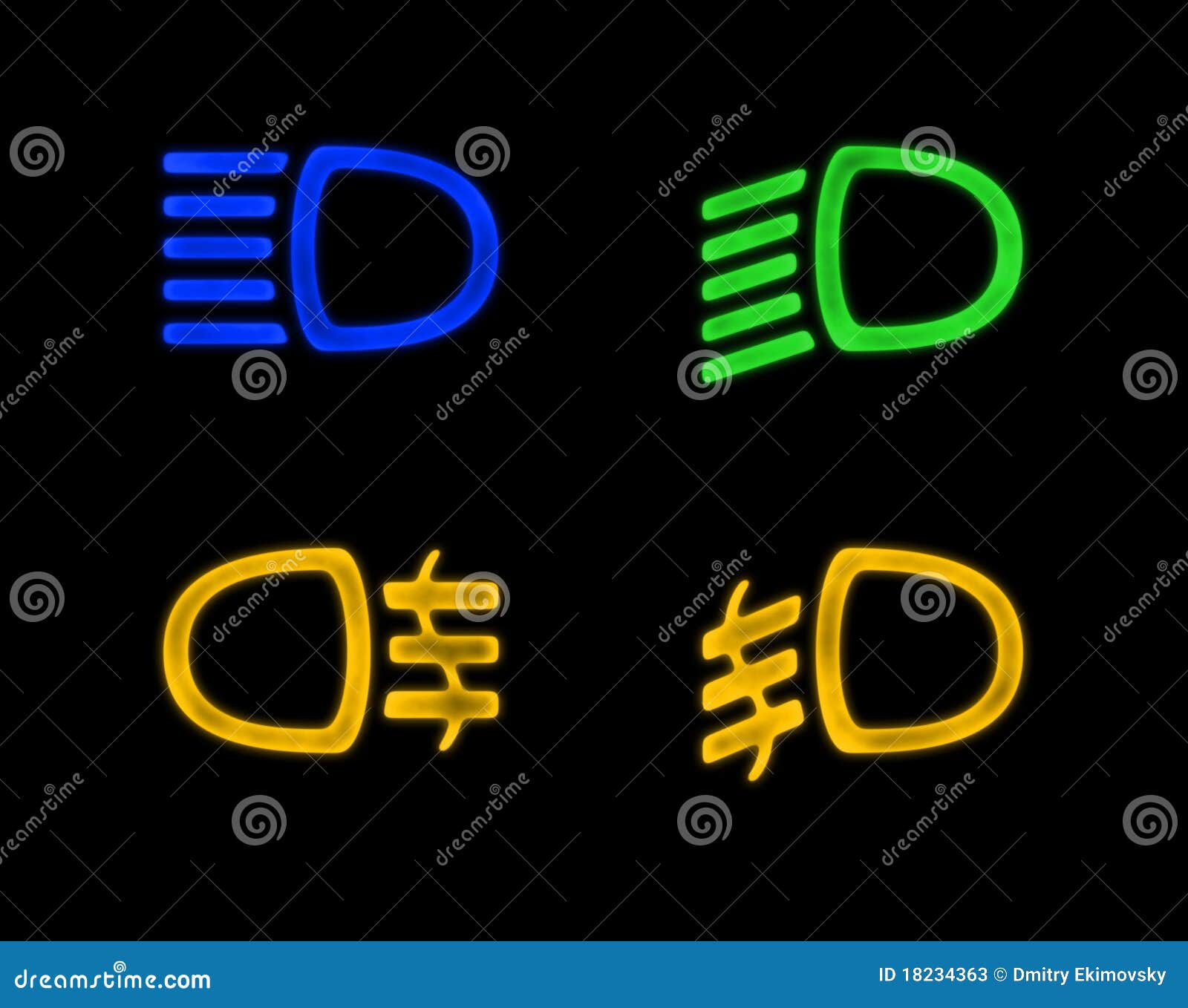 Dashboard Signs stock illustration. Illustration of dashboard - 18234363