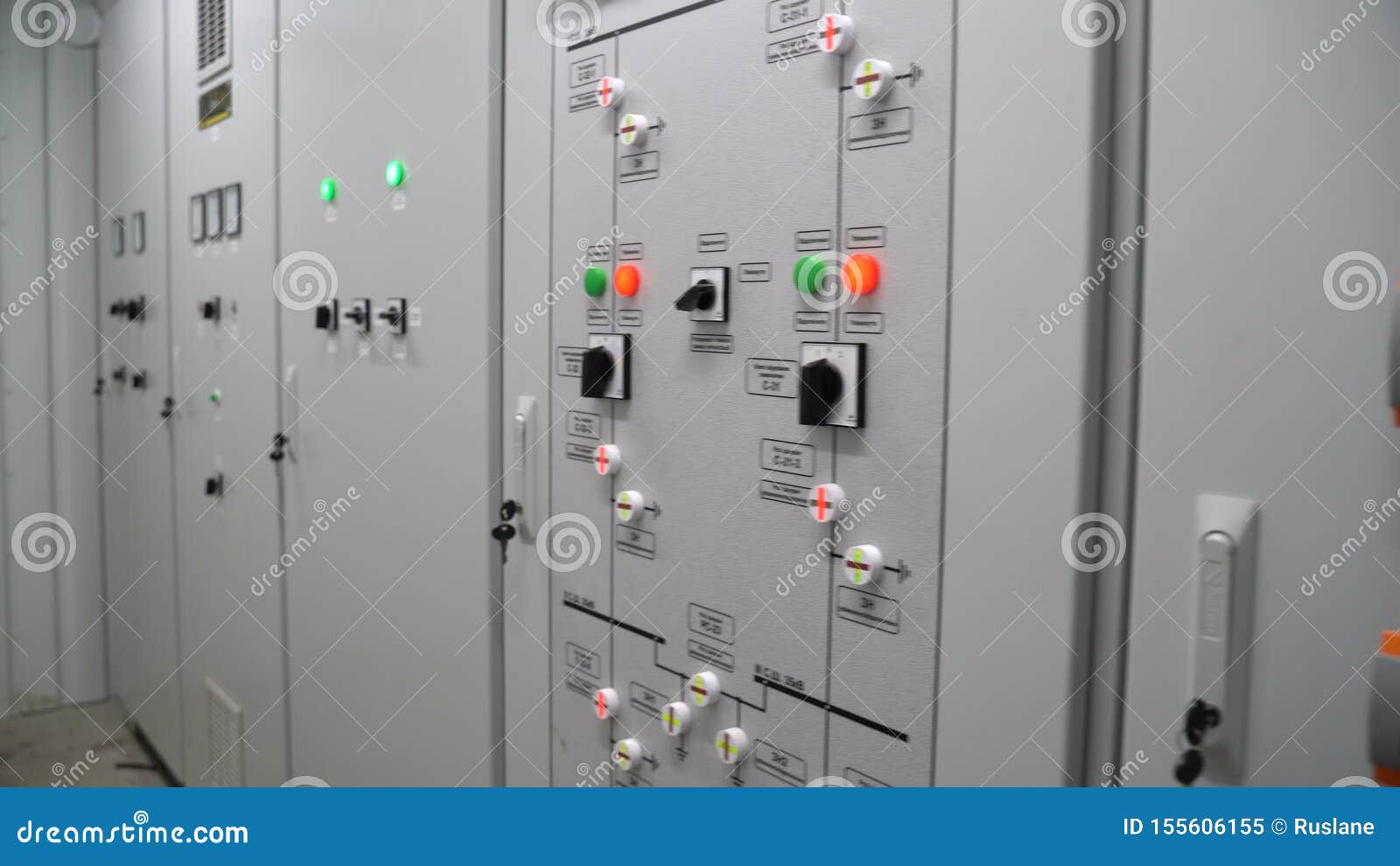 Dashboard in a Solar Power Station Stock Video - Video of keyboard ...