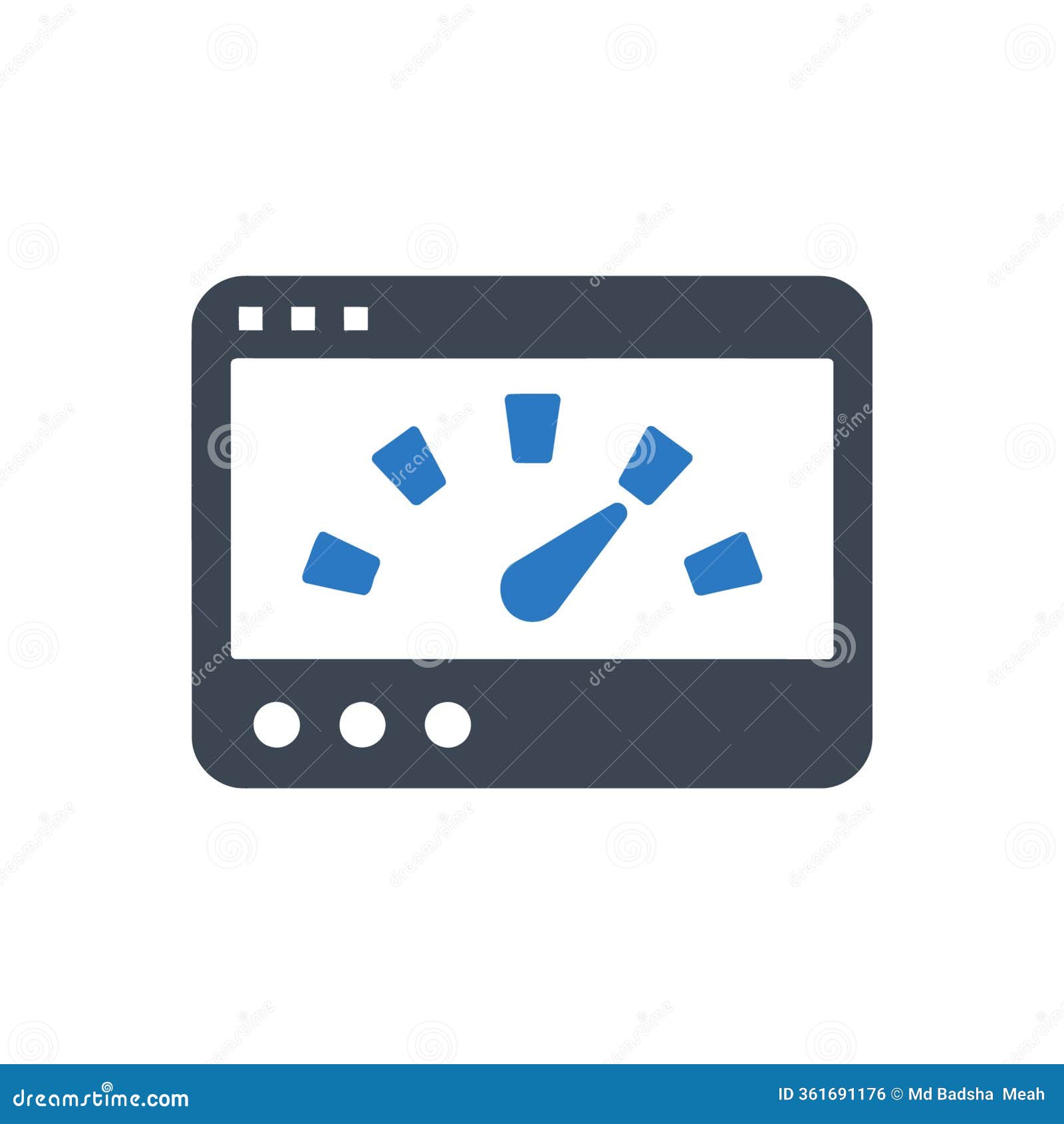 Car Dashboard, Speed Meter Racing Sport Design, Vector Illustration ...