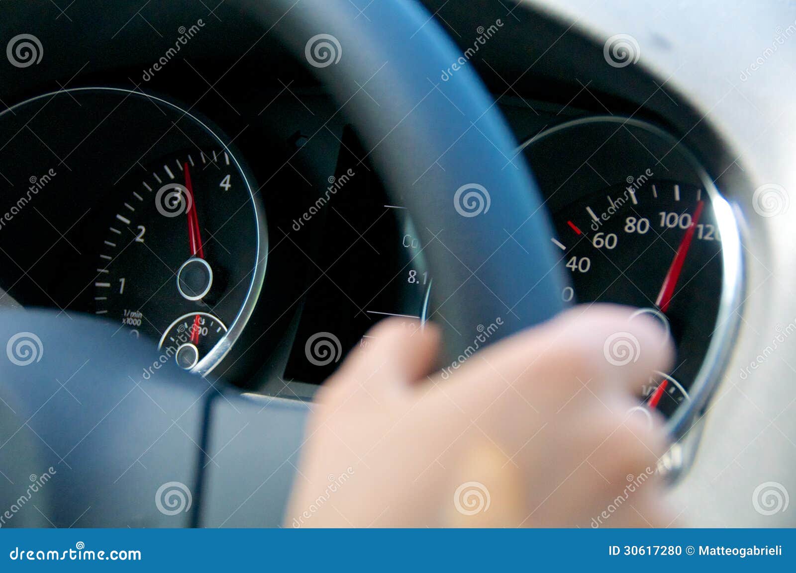 Dashboard , speed limit stock photo. Image of automobile - 30617280
