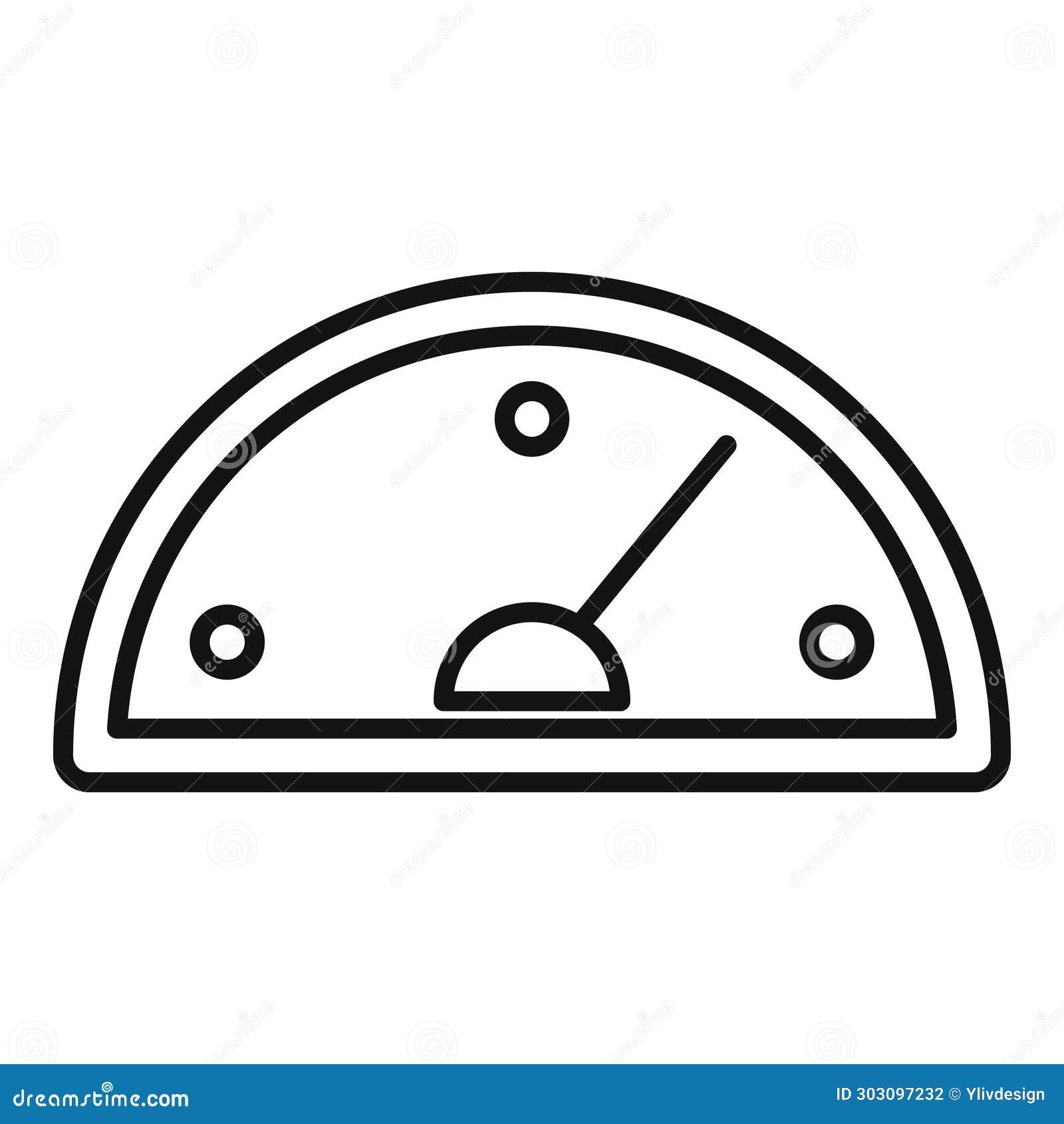 Dashboard Speedometer Icon Outline Vector. Race Scale High Stock Vector ...