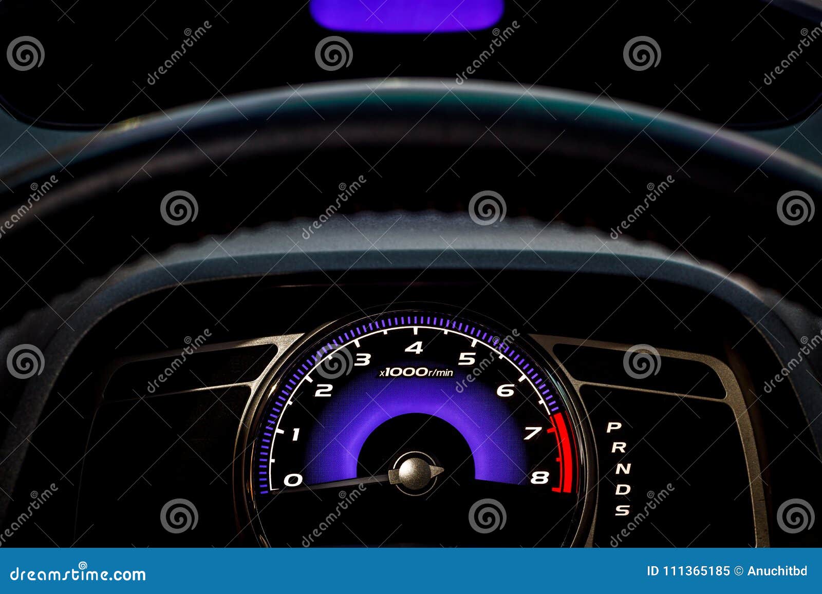 Dashboard of Tachometer ,meter Display Stock Image - Image of panel ...