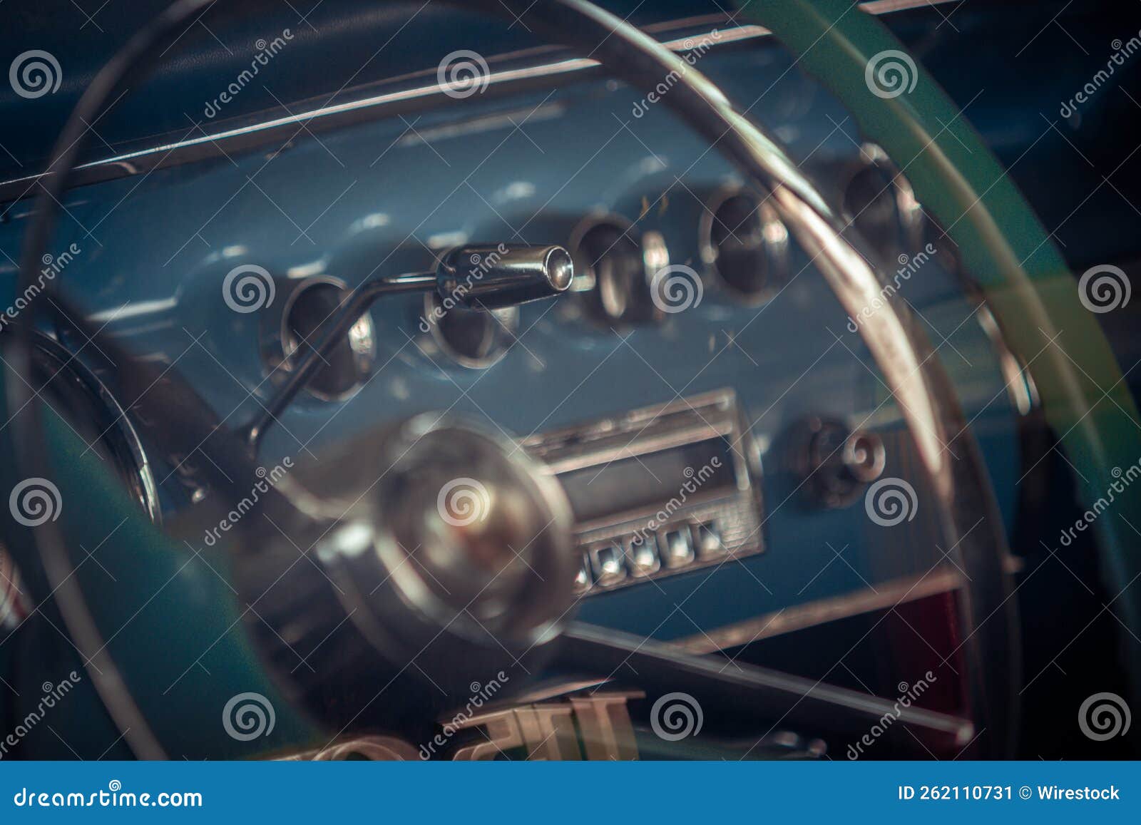 Chrysler Imperial Dashboard Stock Image - Image of oldtimer, vintage ...