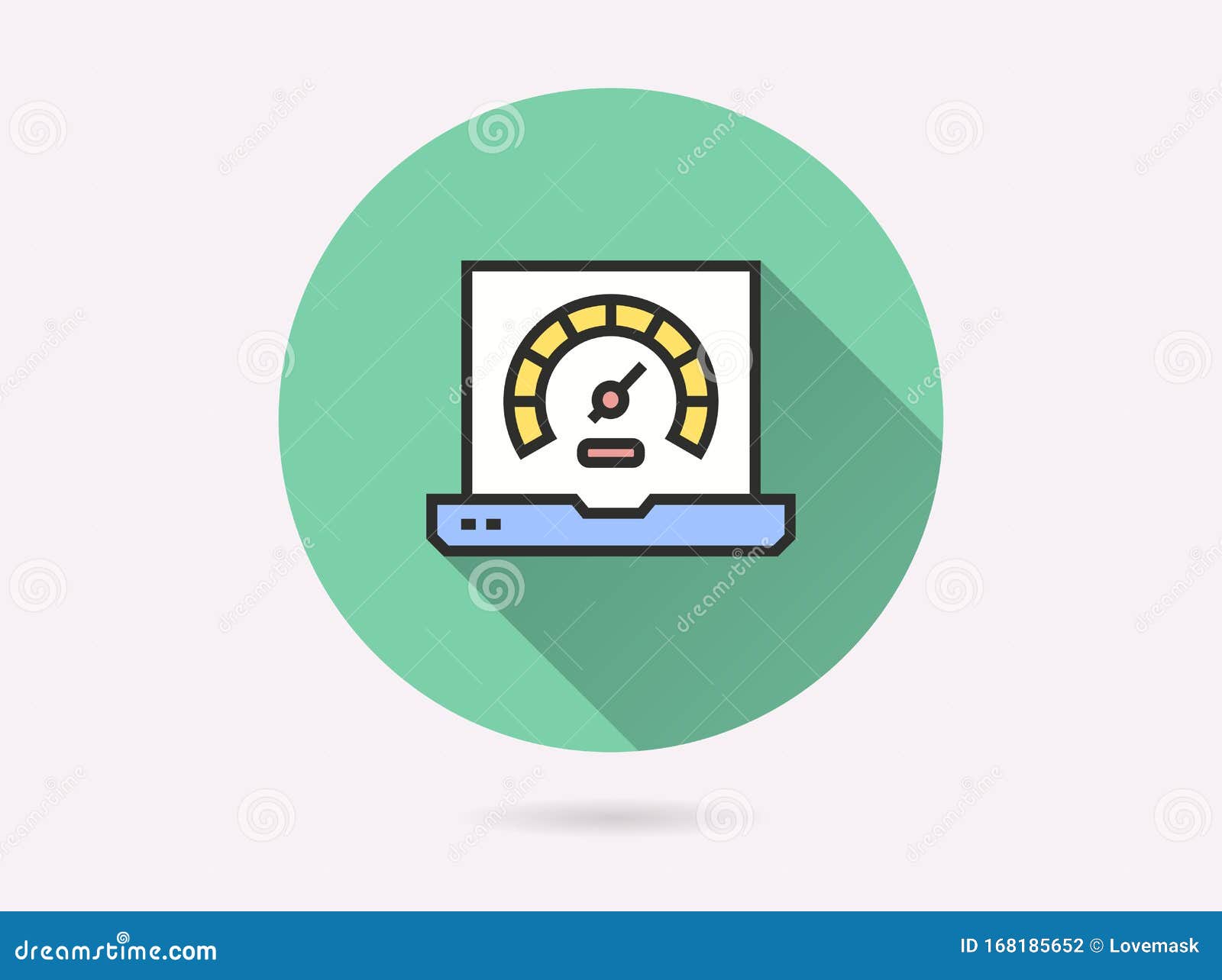 Dashboarding Visualization Icon for Graphic and Web Design Stock ...