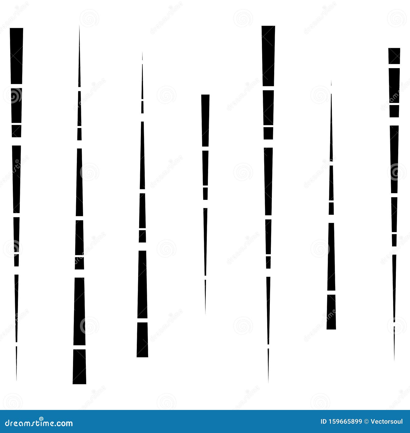 Dashed Dynamic Lines, Stripes Pattern. Random, Irregular Intermittent ...