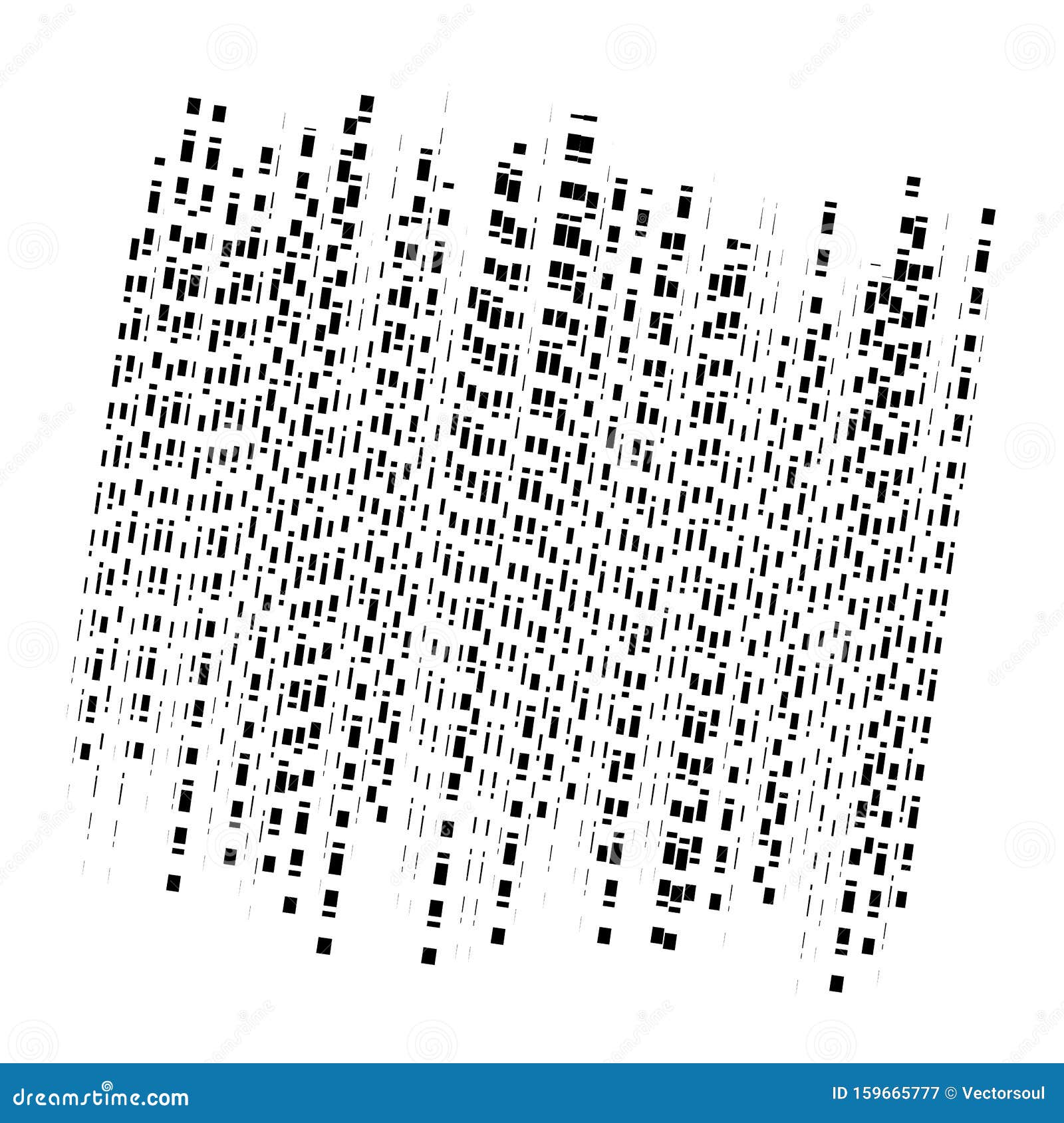 Dashed Dynamic Lines, Stripes. 3D Lines In Perspective Vanishing With ...