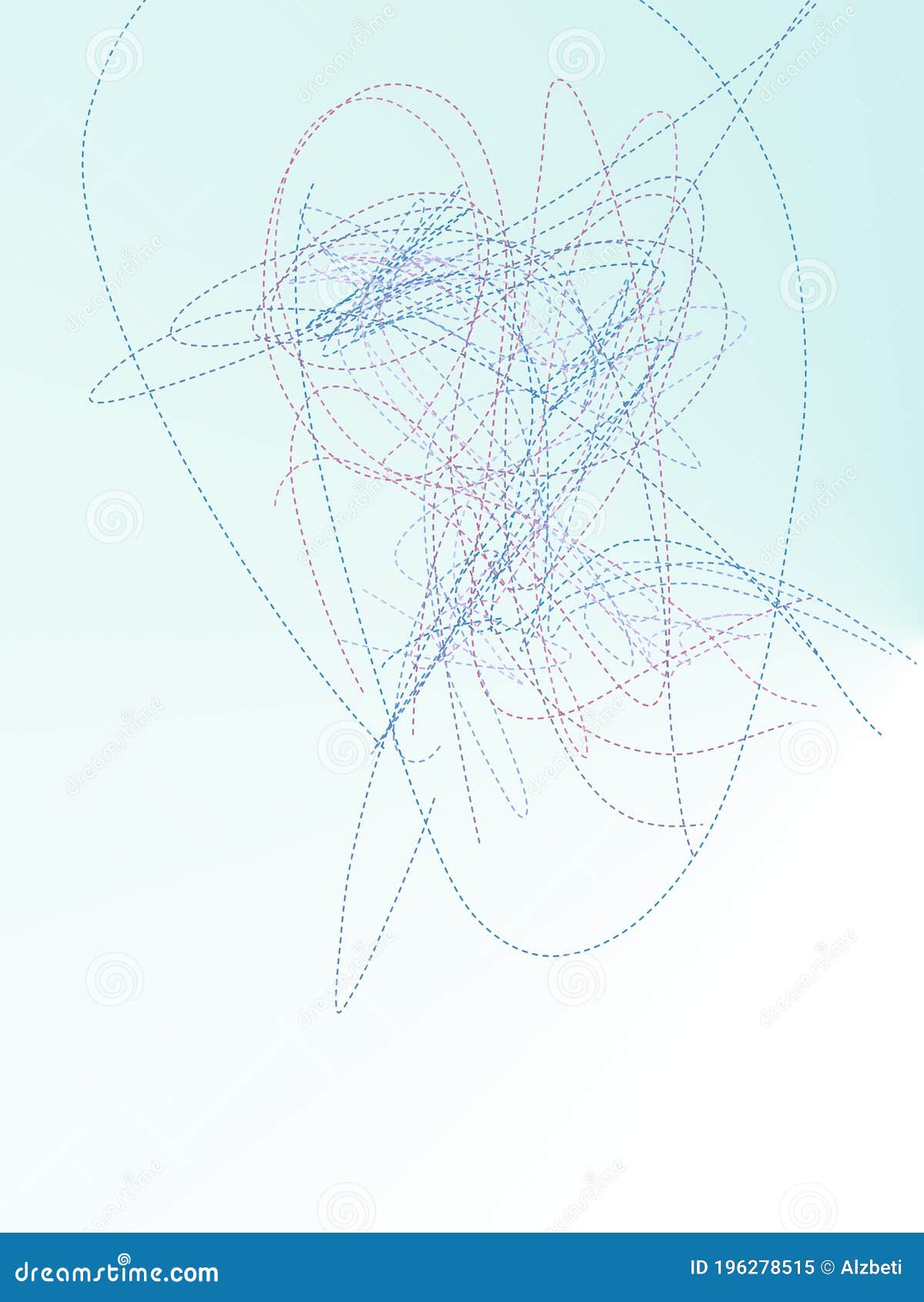 Dashed Line Multi Colored Spectrum Abstract Background Stock ...