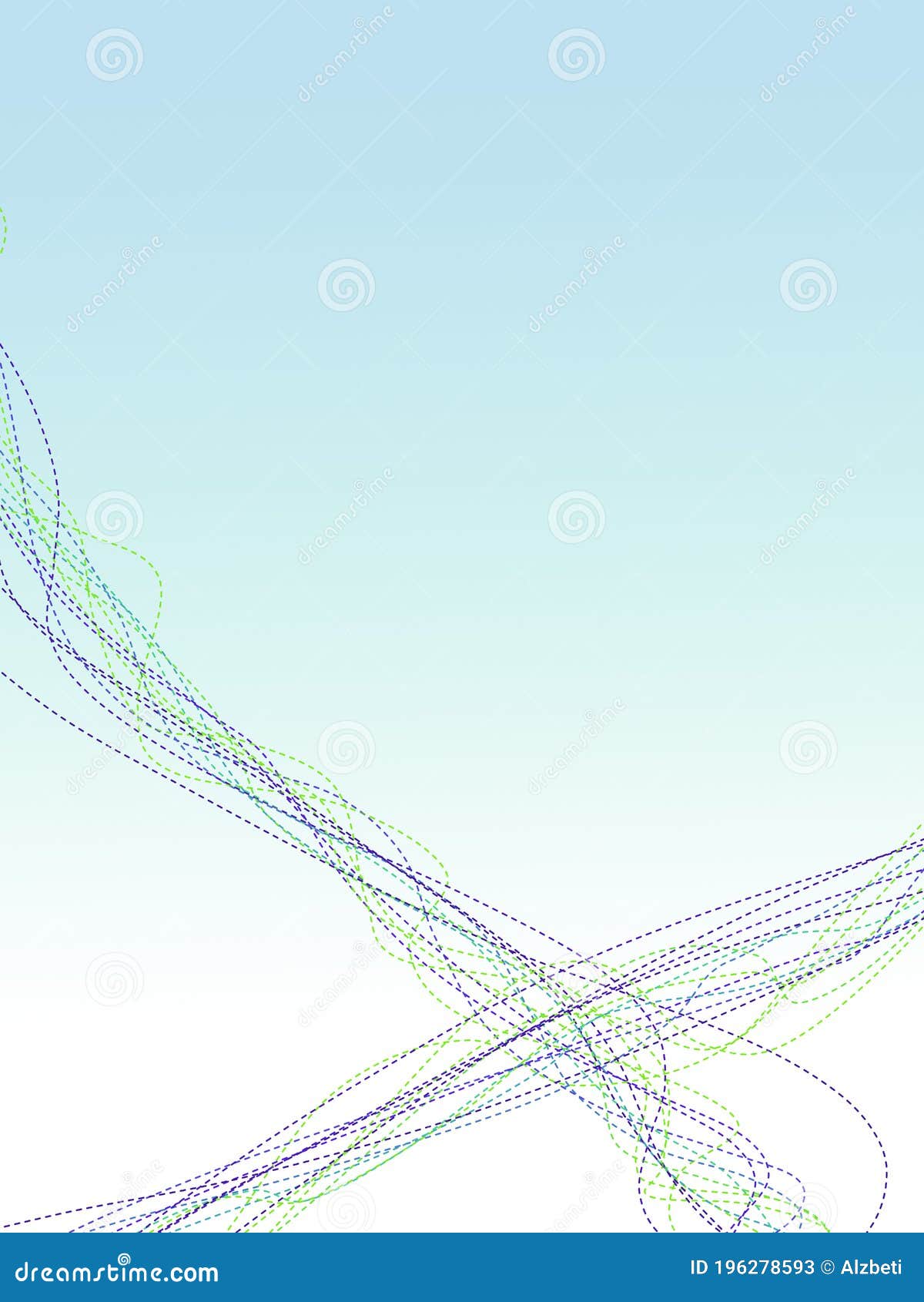 Dashed Line Multi Colored Spectrum Abstract Background Stock ...