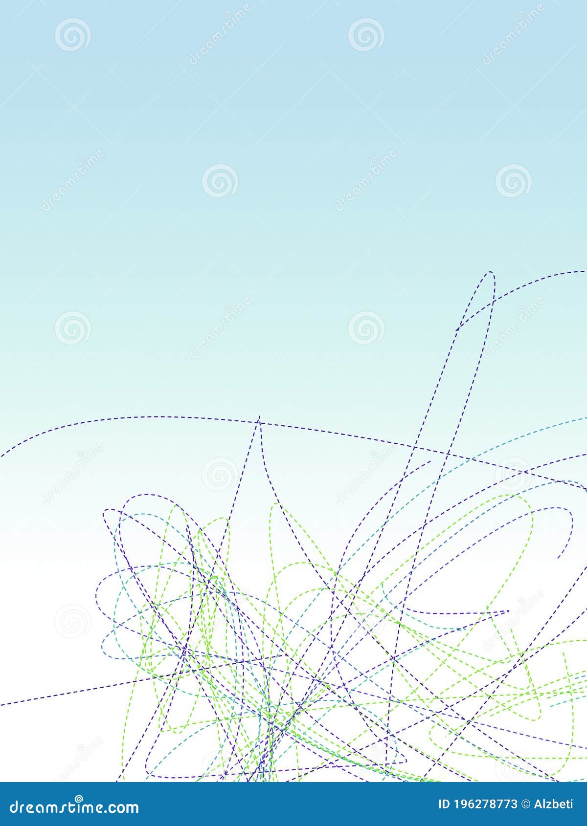 Dashed Line Multi Colored Spectrum Abstract Background Stock ...