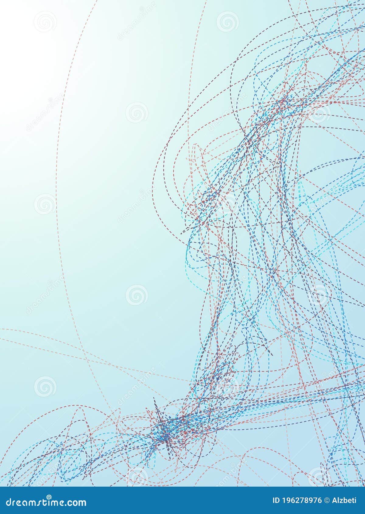 Dashed Line Multi Colored Spectrum Abstract Background Stock ...