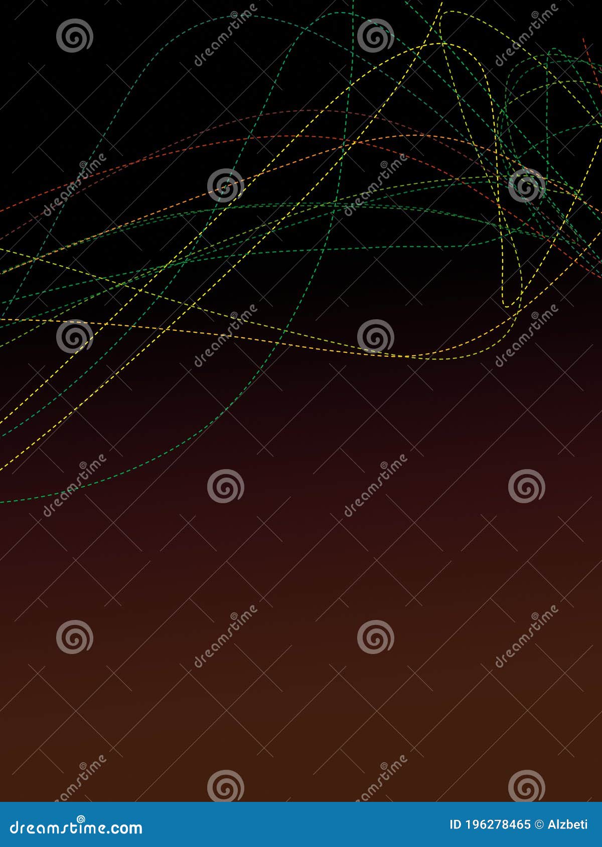 Dashed Line Multi Colored Spectrum Abstract Disco Party Background ...