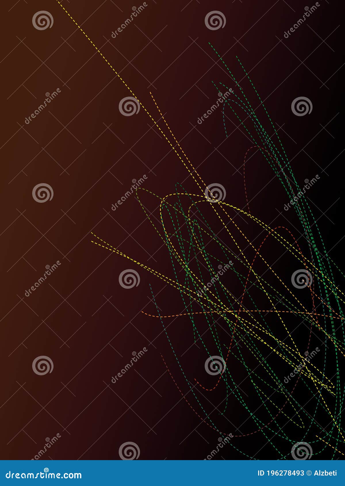 Dashed Line Multi Colored Spectrum Abstract Disco Party Background ...