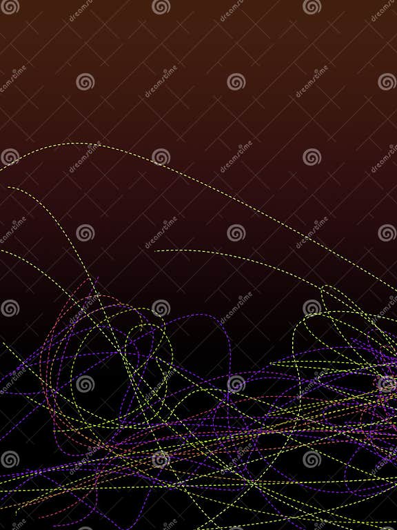 Dashed Line Multi Colored Spectrum Abstract Disco Party Background ...