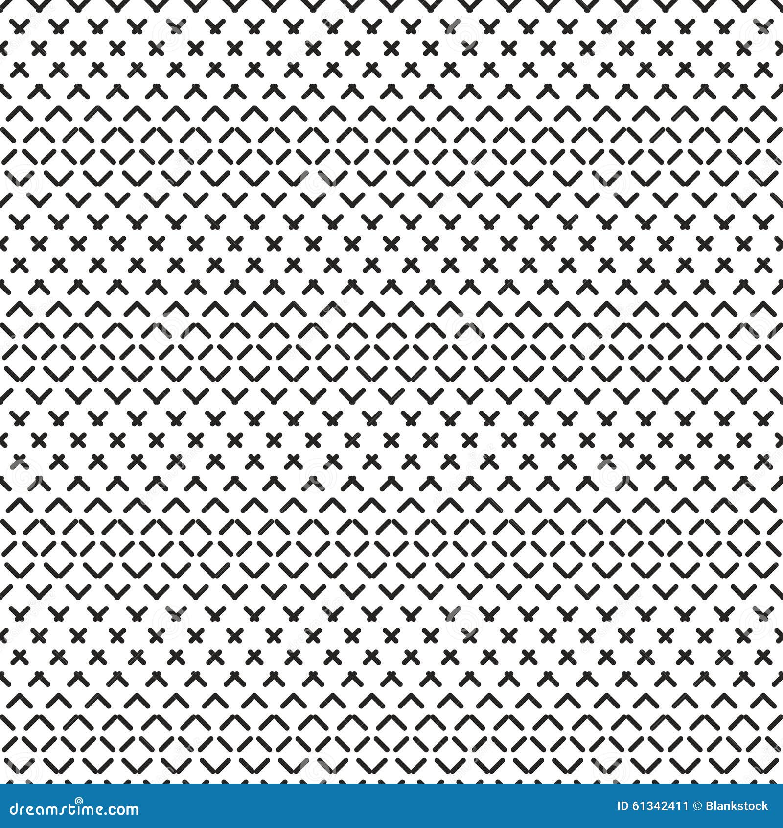 Dashed Lines Geometric Seamless Pattern Stock Vector - Illustration of ...