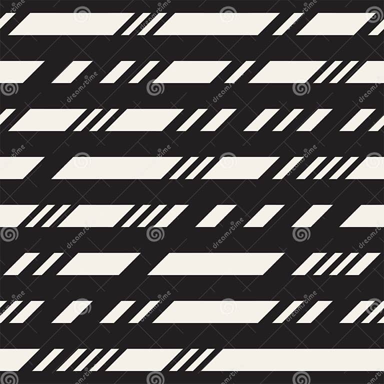 Dashed Lines Pattern. Modern Abstract Vector Seamless Background Stock ...