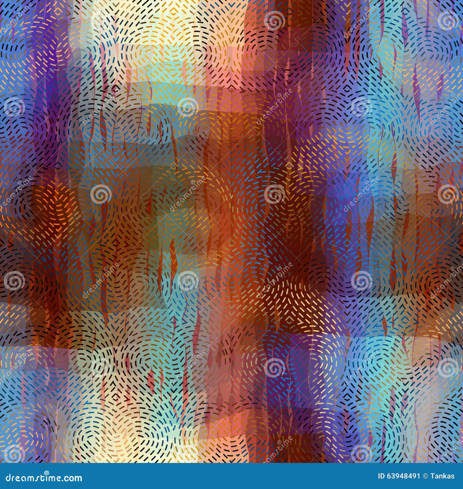 Dashed lines texture stock vector. Illustration of seamless - 63948491