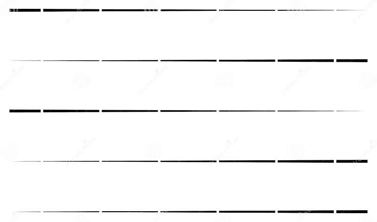 Dashed Random Straight Parallel Lines Geometric Element Stock Vector ...
