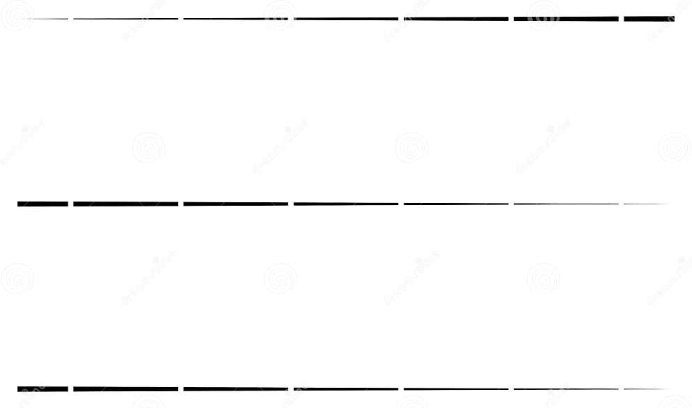 Dashed Random Straight Parallel Lines Geometric Element Stock Vector ...